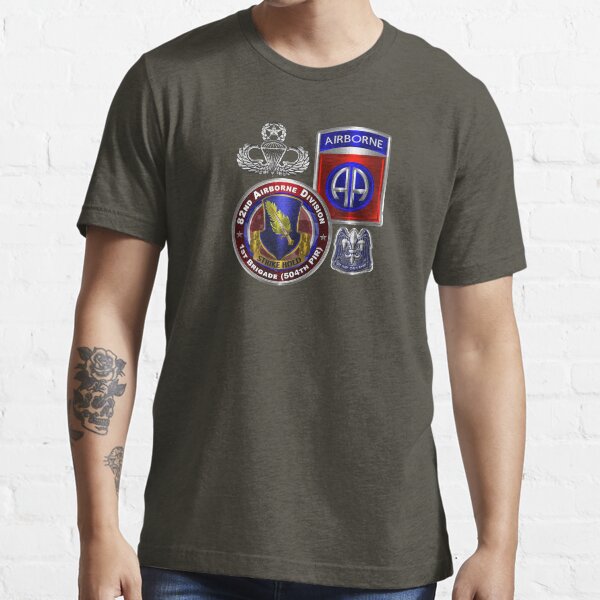 "82nd Airborne Division 1st Brigade 504th PIR" T-shirt for Sale by ...