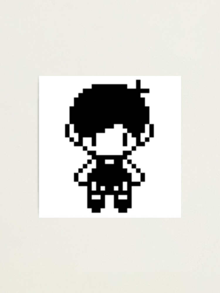 Lámina fotográfica «Sprite de OMORI» de Design-By-Dan | Redbubble