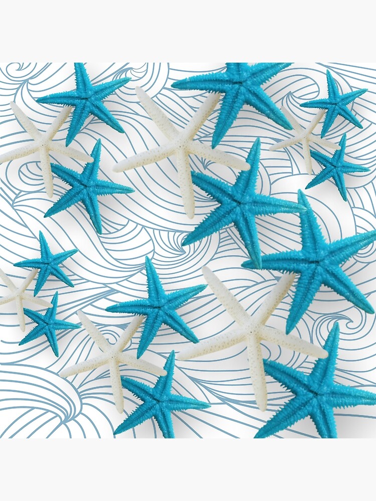 "Blue star ocean" Poster by pribassetti | Redbubble