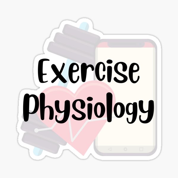 "Exercise Physiology" Sticker for Sale by Sci-Ninja-Blog | Redbubble