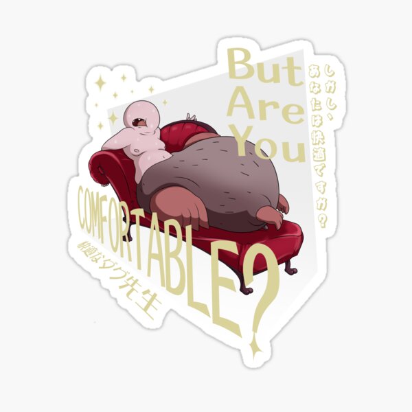 "Comfortable Doug" Sticker for Sale by spirit-fly | Redbubble