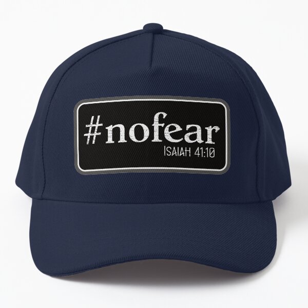 "#nofear No Fear " Cap for Sale by NoBonesLife | Redbubble