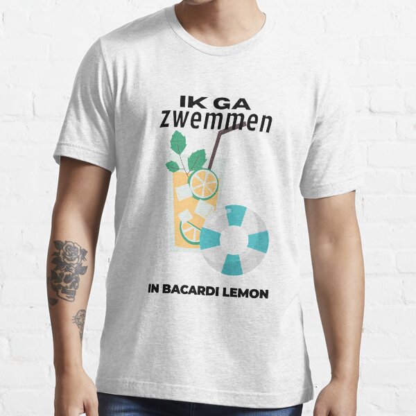 "Ik ga zwemmen in Bacardi Lemon" T-shirt by Zoef-Design | Redbubble
