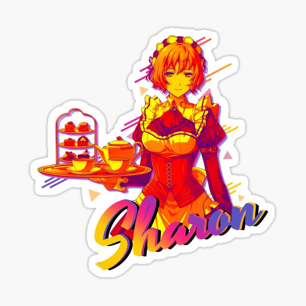 "Retrow Sharon" Sticker for Sale by danderrion | Redbubble