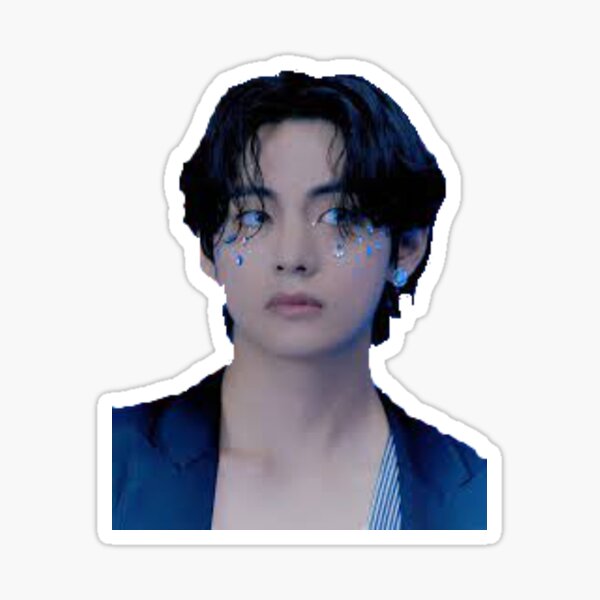 "BTS Taehyung sticker" Sticker for Sale by Vdalva | Redbubble