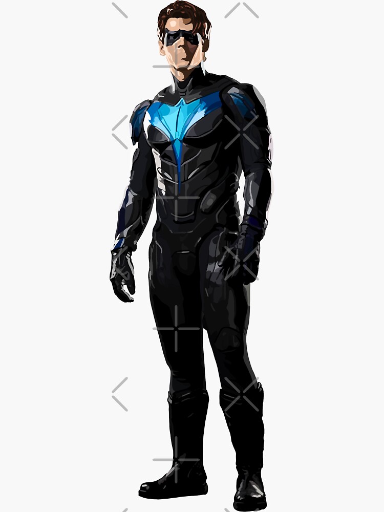 "Nightwing" Sticker for Sale by makistickers | Redbubble