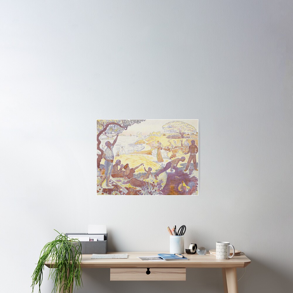 "Paul Signac "In the Time of Harmony: The Joy of Life - Sunday by the ...