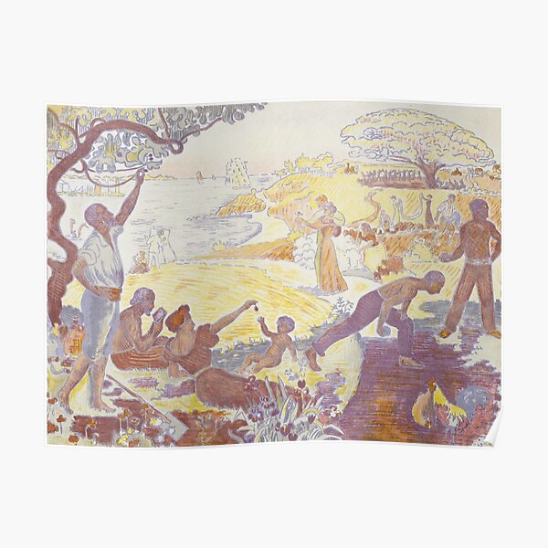 "Paul Signac "In the Time of Harmony: The Joy of Life - Sunday by the ...