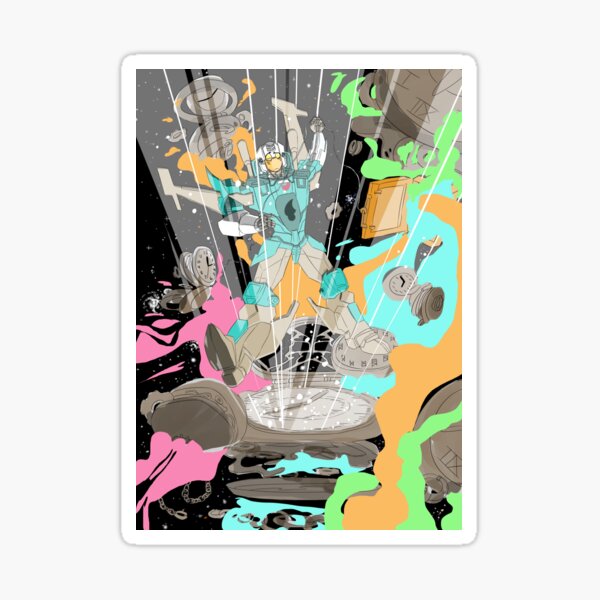 "Brainstorm" Sticker for Sale by Quextamon | Redbubble