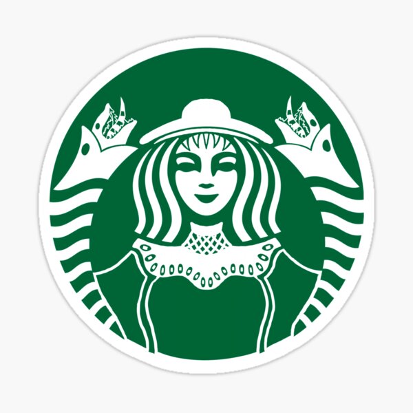 "Lydia Starbucks" Sticker for Sale by Alli200 | Redbubble