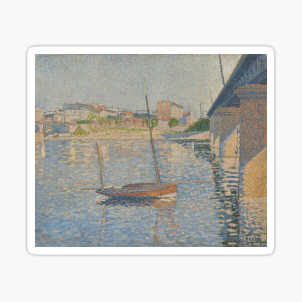 "Paul Signac "Clipper"" Sticker for Sale by sunny-007 | Redbubble