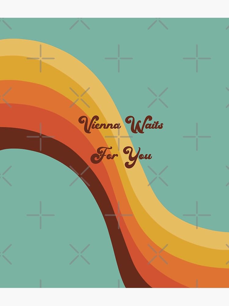 "Vienna" Sticker for Sale by taytip | Redbubble