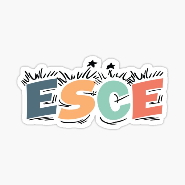 Pegatina «Camiseta ECSE, Primera infancia, Camiseta de educador de la ...