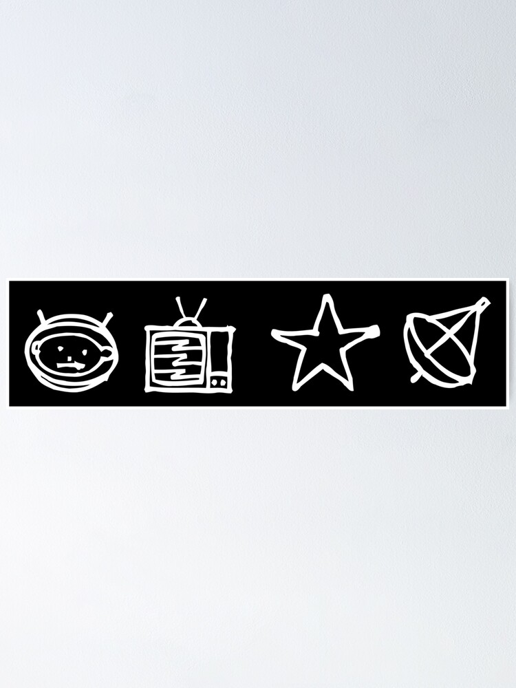 "logo Zoo-TV-Symbols ngeleh" Poster by barbie87898 | Redbubble