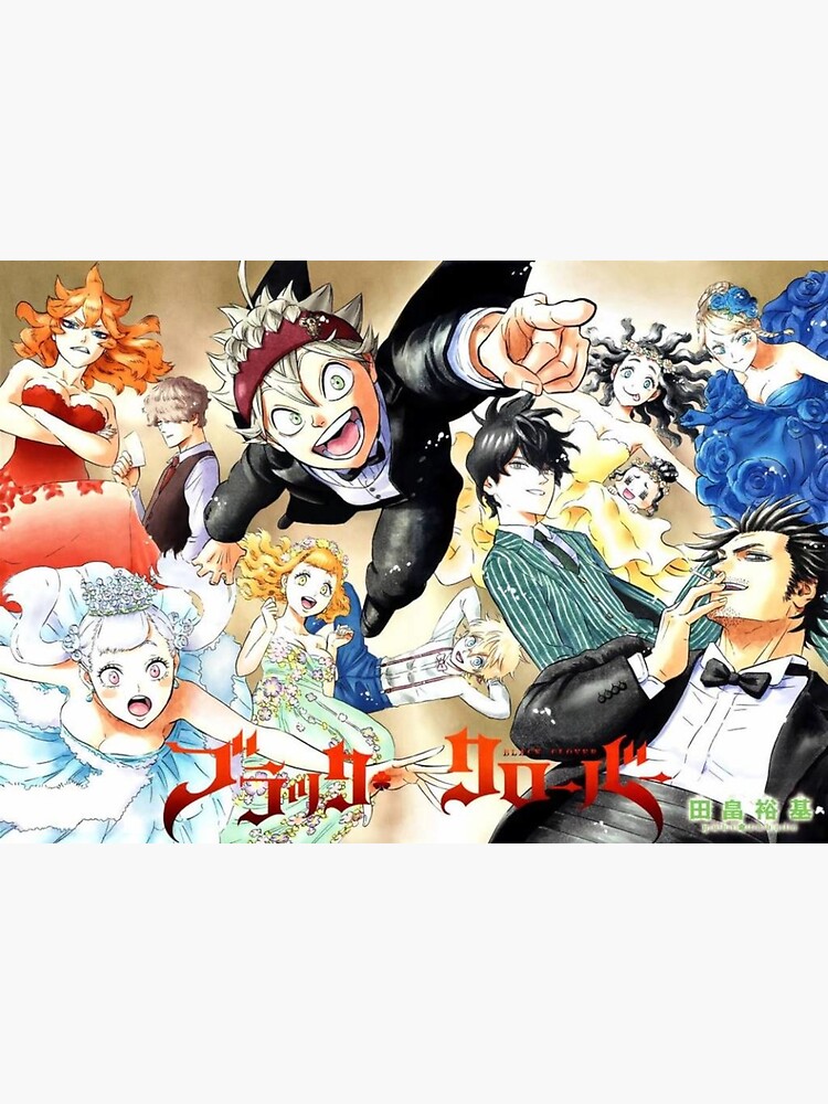 "Black Clover Cover Art" Poster for Sale by lezras | Redbubble