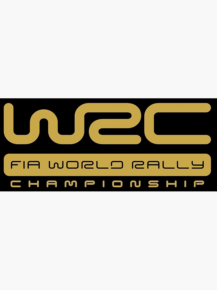 "RACING - "WRC" RALLY LOGO" Photographic Print by devivlee | Redbubble