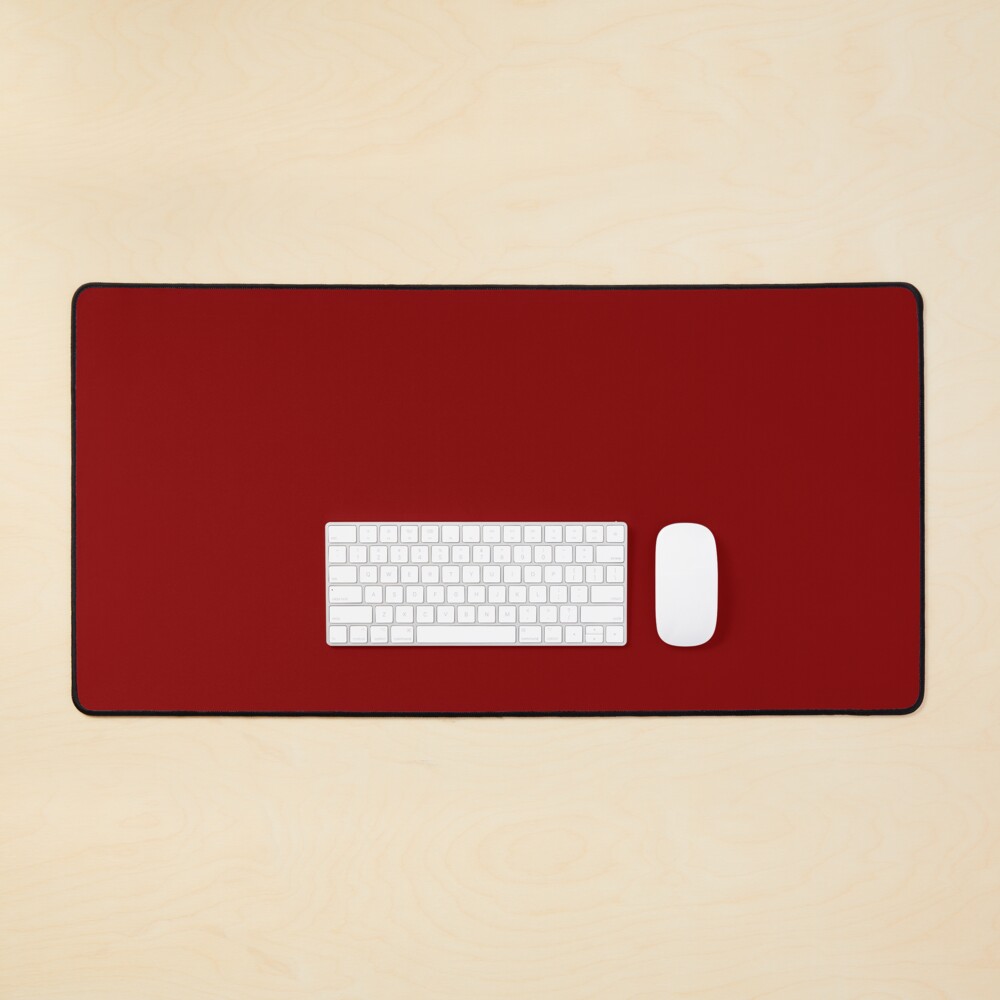 "PLAIN SOLID DEEP RED - 100 SHADES OF RED ON OZCUSHIONS" Poster for ...