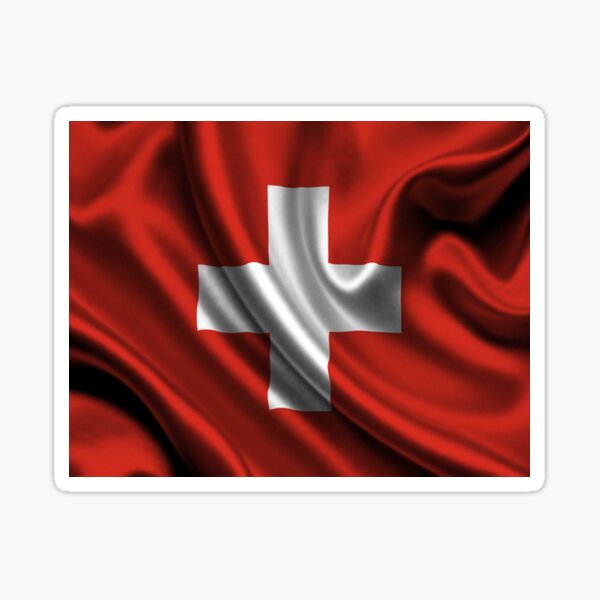 "Switzerland Flag" Sticker by MrCsStores | Redbubble