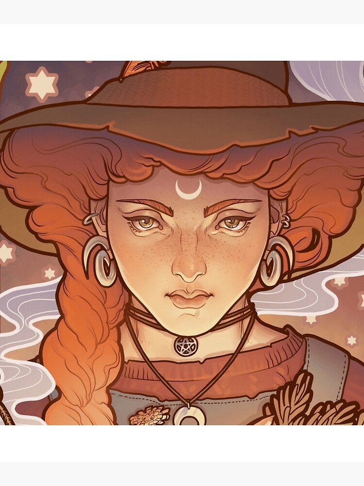 "Ginger Witch" Poster for Sale by crowan76 | Redbubble