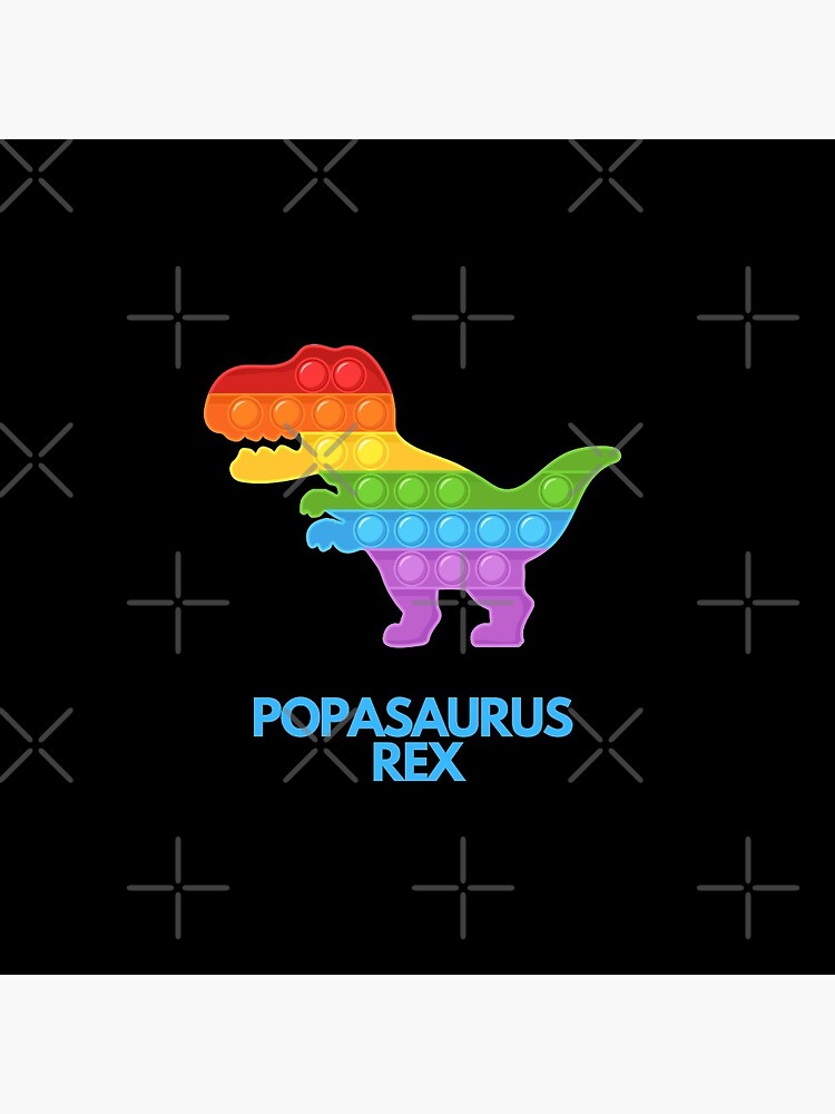 "Popasaurus Trex Pop it Fidget Kids Toy" Pin for Sale by garykaz ...
