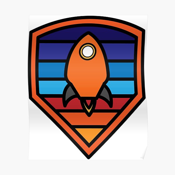 "Spaceboy Travel Badge" Poster by NickBrouwer | Redbubble