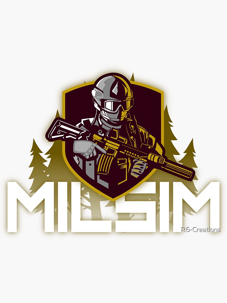 "Milsim- Tan" Sticker for Sale by R6-Creations | Redbubble