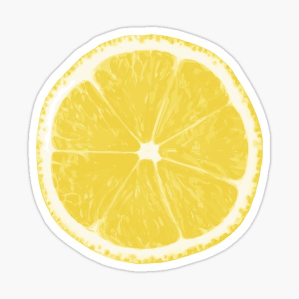 "Lemon Slice" Sticker by laineregen | Redbubble