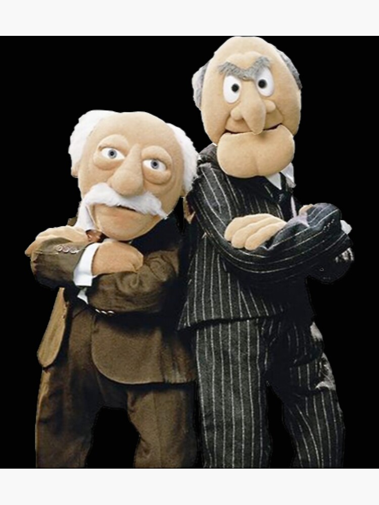 "Statler And Waldorf .Statler and Waldorf Classic ." Art Print for Sale ...