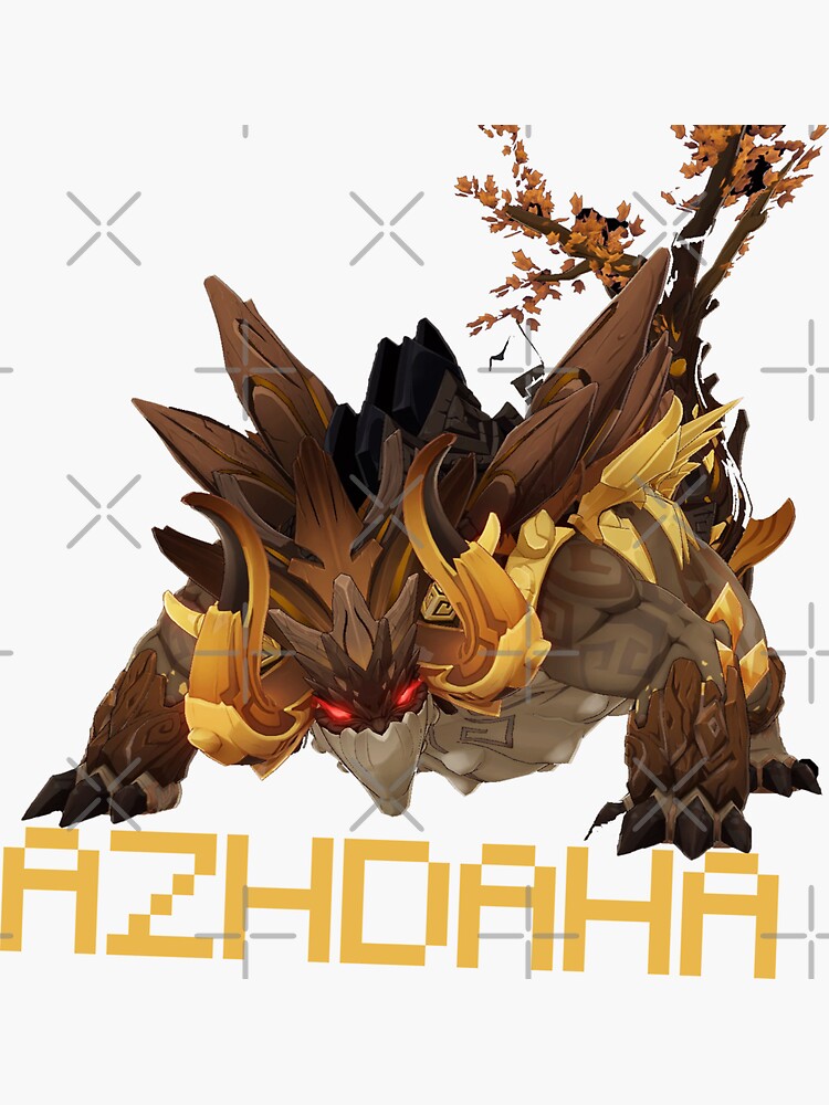 "Azhdaha Earth Dragon Essential, Azhdaha Impact, Azhdaha Genshin ...