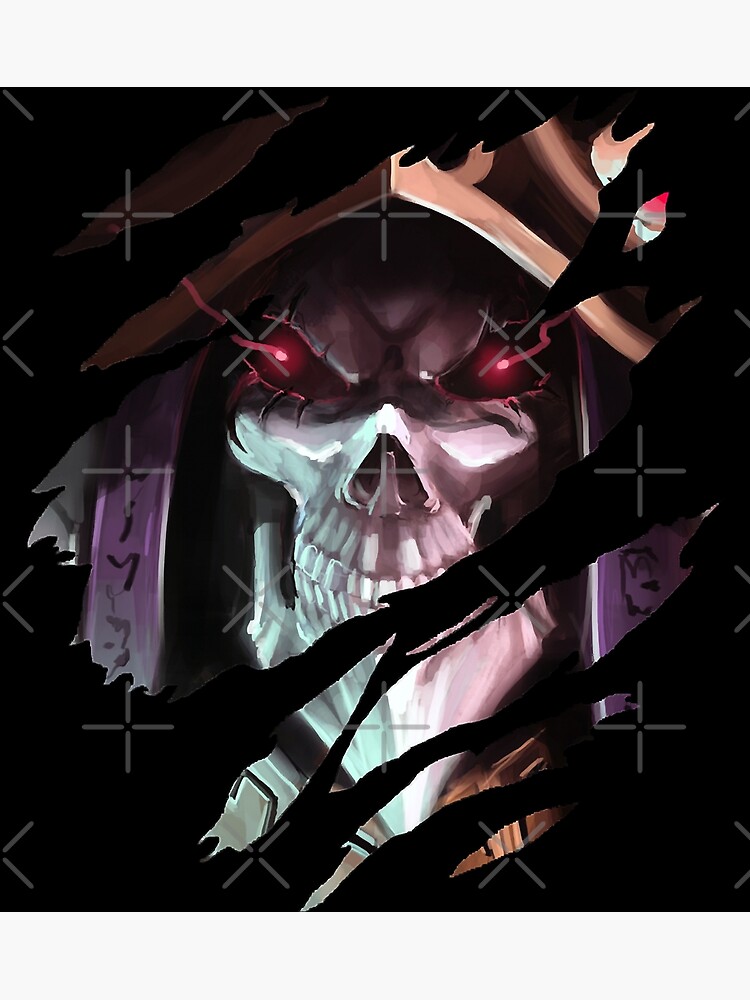 "Gifts Men Anime Overlord - Momonga Graphic For Fan" Poster for Sale by ...