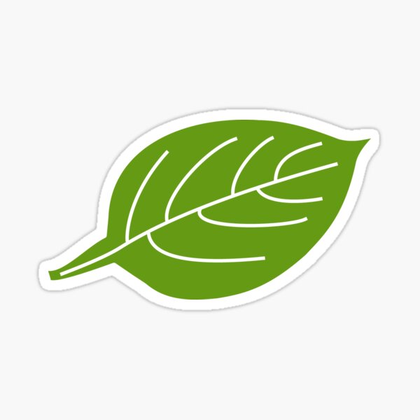 "Tree Leaf" Sticker for Sale by Iliasar4 | Redbubble