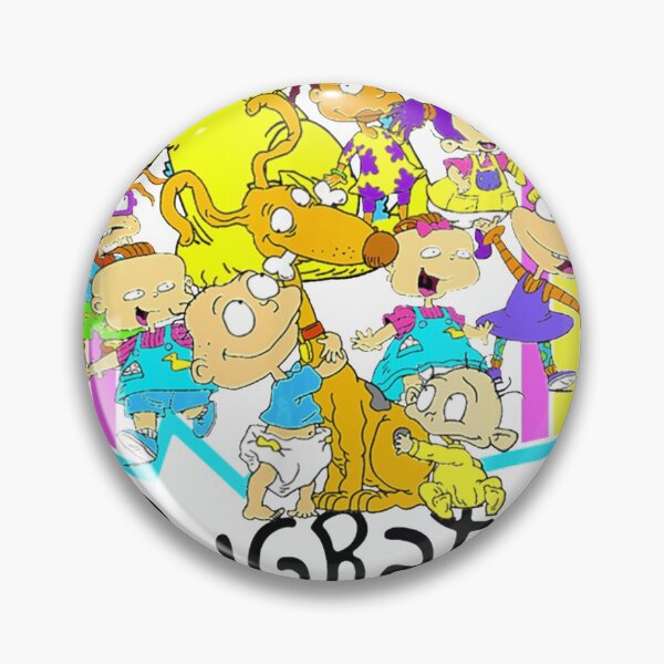 "Nickelodeon Rugrats Neon Rainbow Reptar And Friends" Pin by ...