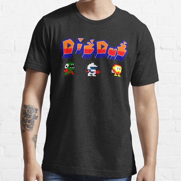 "Dig Dug" T-shirt for Sale by HelenYoung35 | Redbubble | dig dug t ...