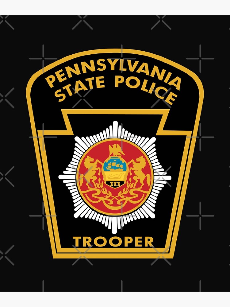 "pennsylvania state police seal" Art Print for Sale by mikoala50 ...