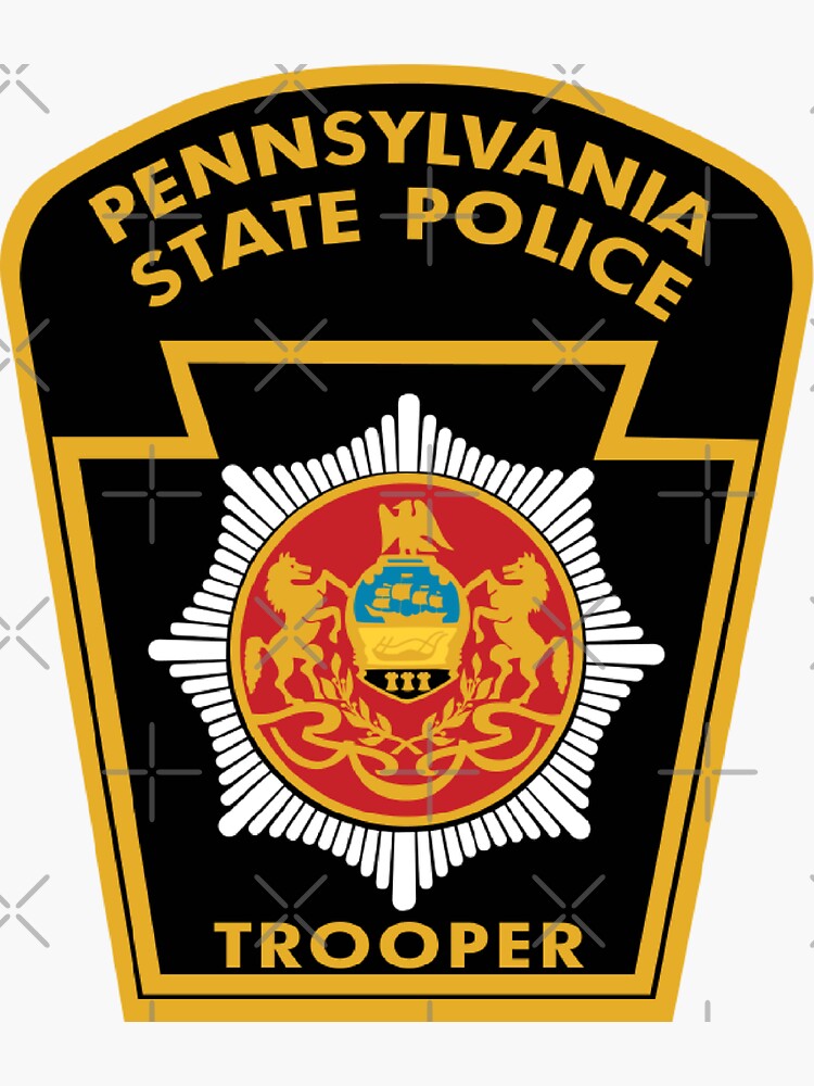 "pennsylvania state police seal" Sticker for Sale by mikoala50 | Redbubble