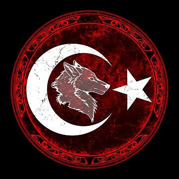 "Bozkurt" Poster by NicGrayGraphic | Redbubble