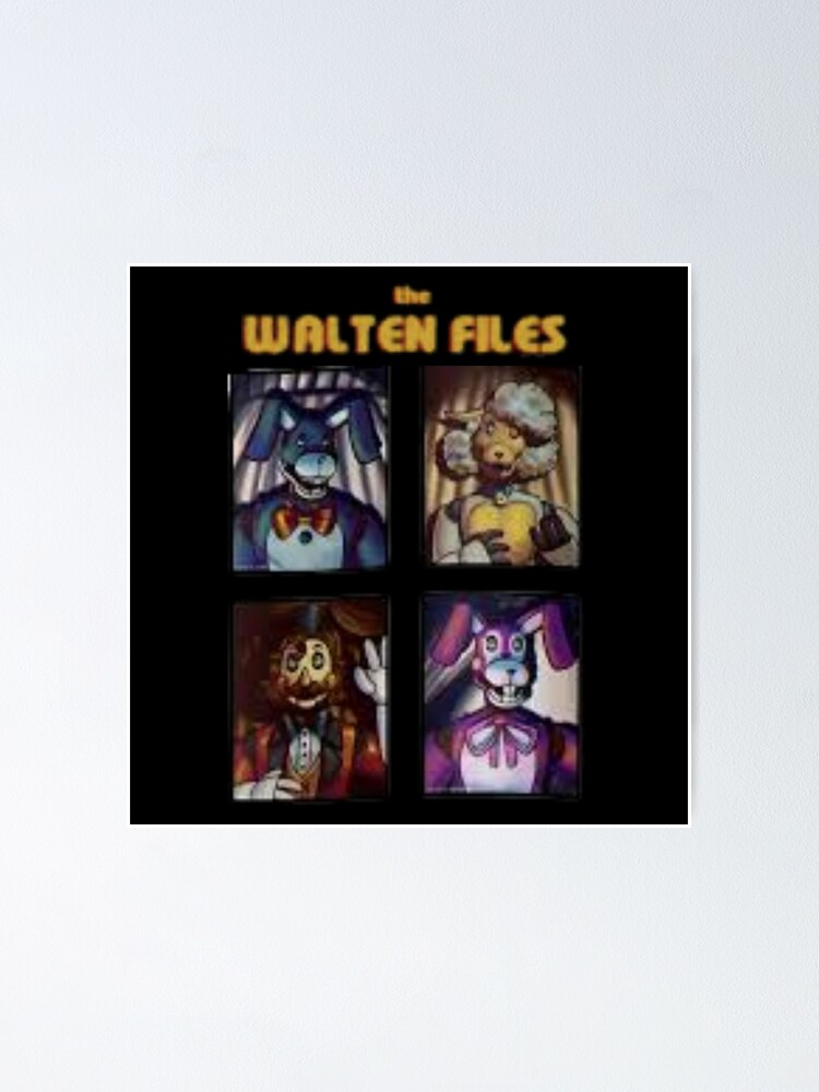 The Walten Files Poster For Sale By Oceansunset Redbubble