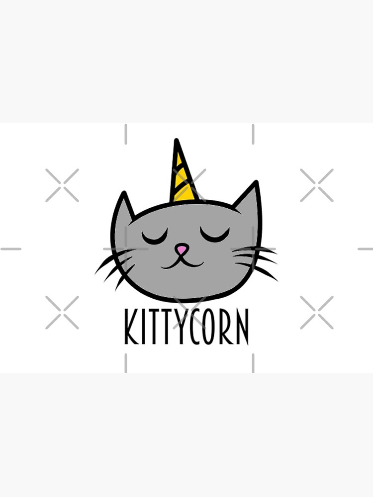 "KittyCorn" Sticker for Sale by stillballin | Redbubble