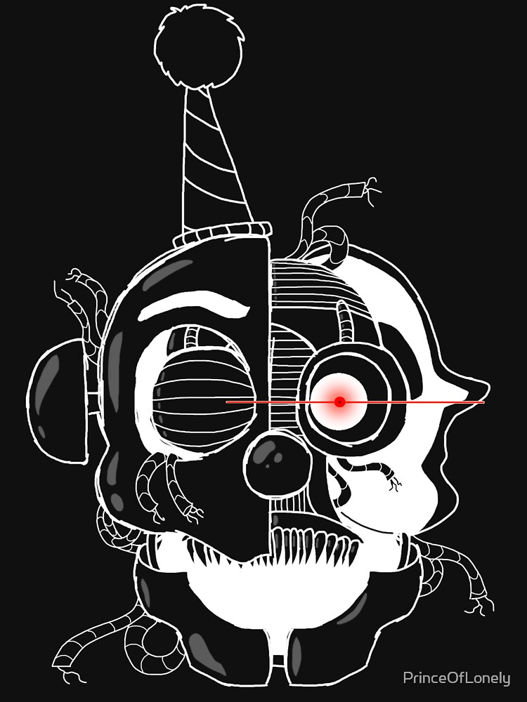 "Ennard (Transparent)" T-shirt for Sale by PrinceOfLonely | Redbubble ...