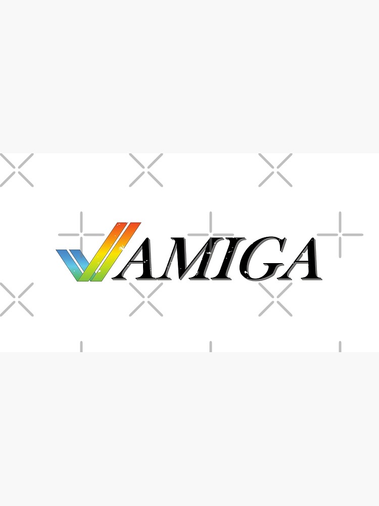 "Amiga Classic Logo Reproduction - Damaged Version" Mouse Pad by ...