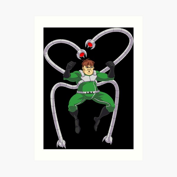 "cute octo design cartoon" Art Print by barnaseko | Redbubble