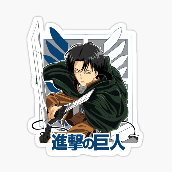 "levi shield" Sticker for Sale by cremadesign | Redbubble