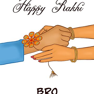 "Happy Rakhi bro,rakhrhya, Raksha bandhan, Rakhi" Kids T-Shirt for Sale ...