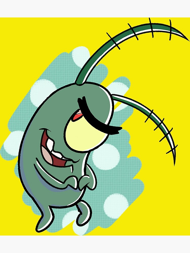 "cartoon plankton art" Art Print for Sale by laradier | Redbubble