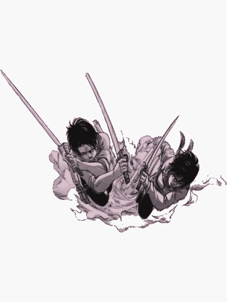 "Ackermans" Sticker for Sale by Cursed-Teemo | Redbubble