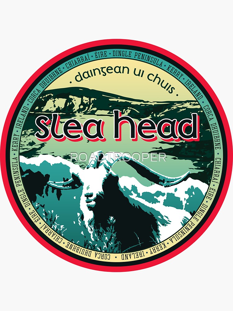 "Ireland - Dingle Peninsula T-Shirt + Sticker 4" Sticker for Sale by ...