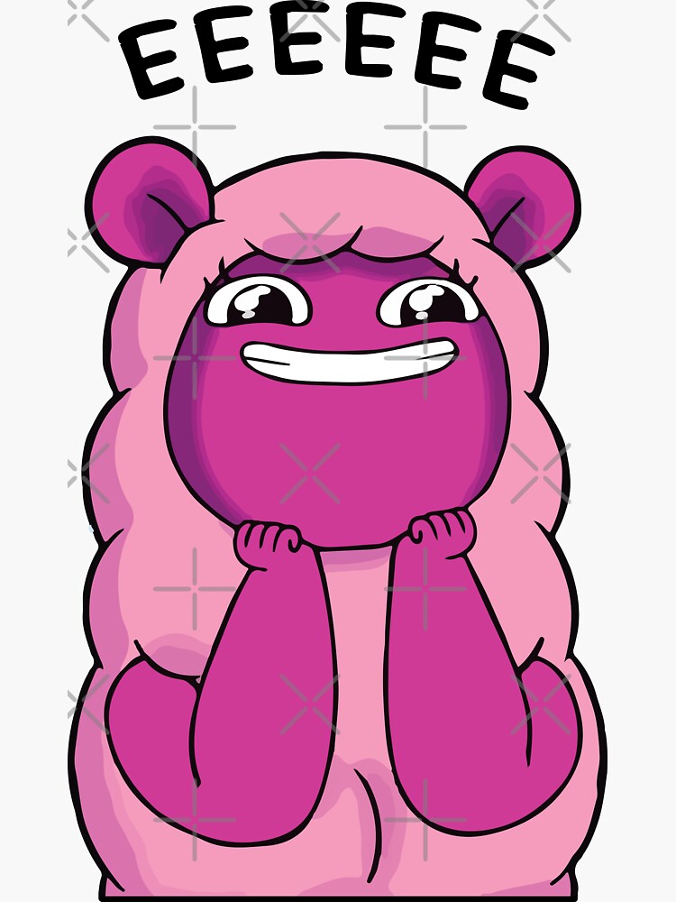 "Centaurworld "EEEEEE"" Sticker for Sale by Alicia-Lee | Redbubble