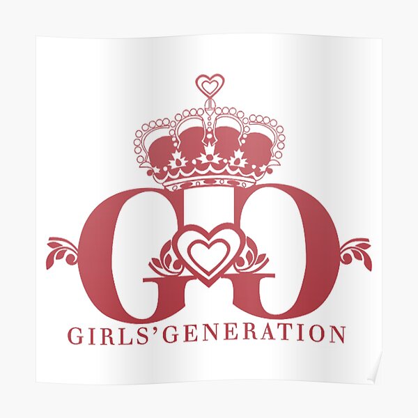 "SNSD - Logo" Poster by bballcourt | Redbubble