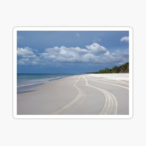 "Beach Fraser Island Australia" Sticker by tvlgoddess | Redbubble