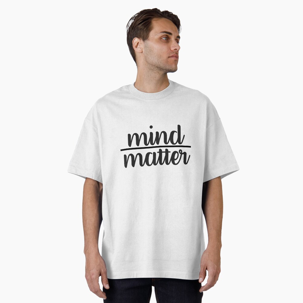 "Cursive Mind Over Matter" Sticker for Sale by annmariestowe | Redbubble